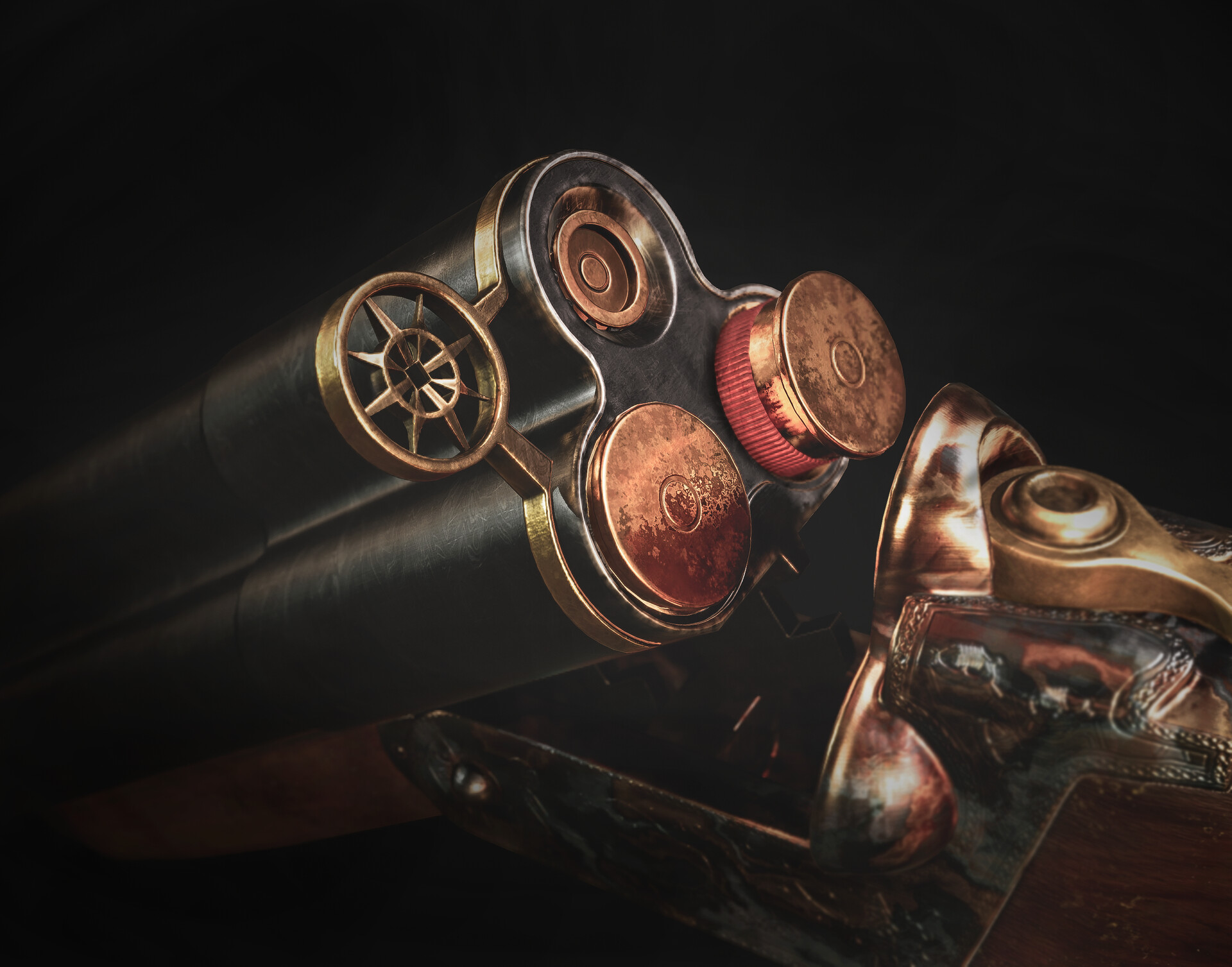 ArtStation - Custom Triple Barrel