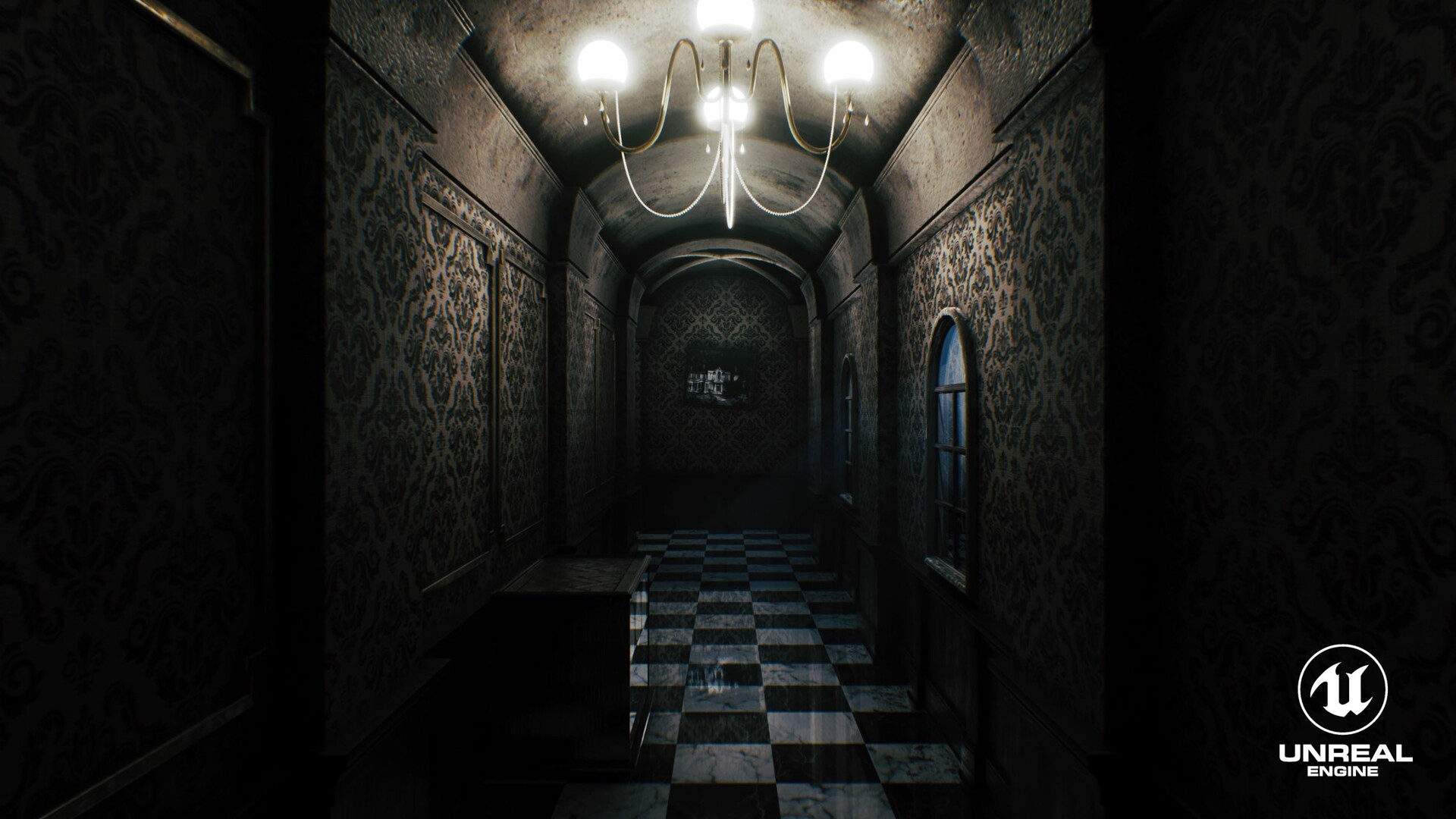 ArtStation - Resident Evil Hallway