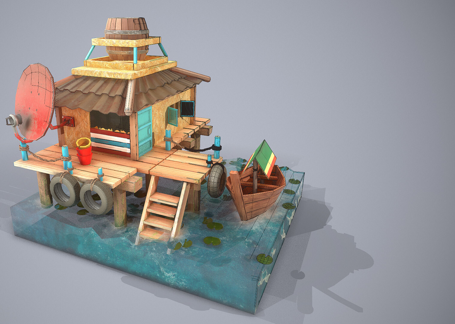 ArtStation - Deck House