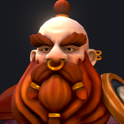 ArtStation - Stylized Dwarf