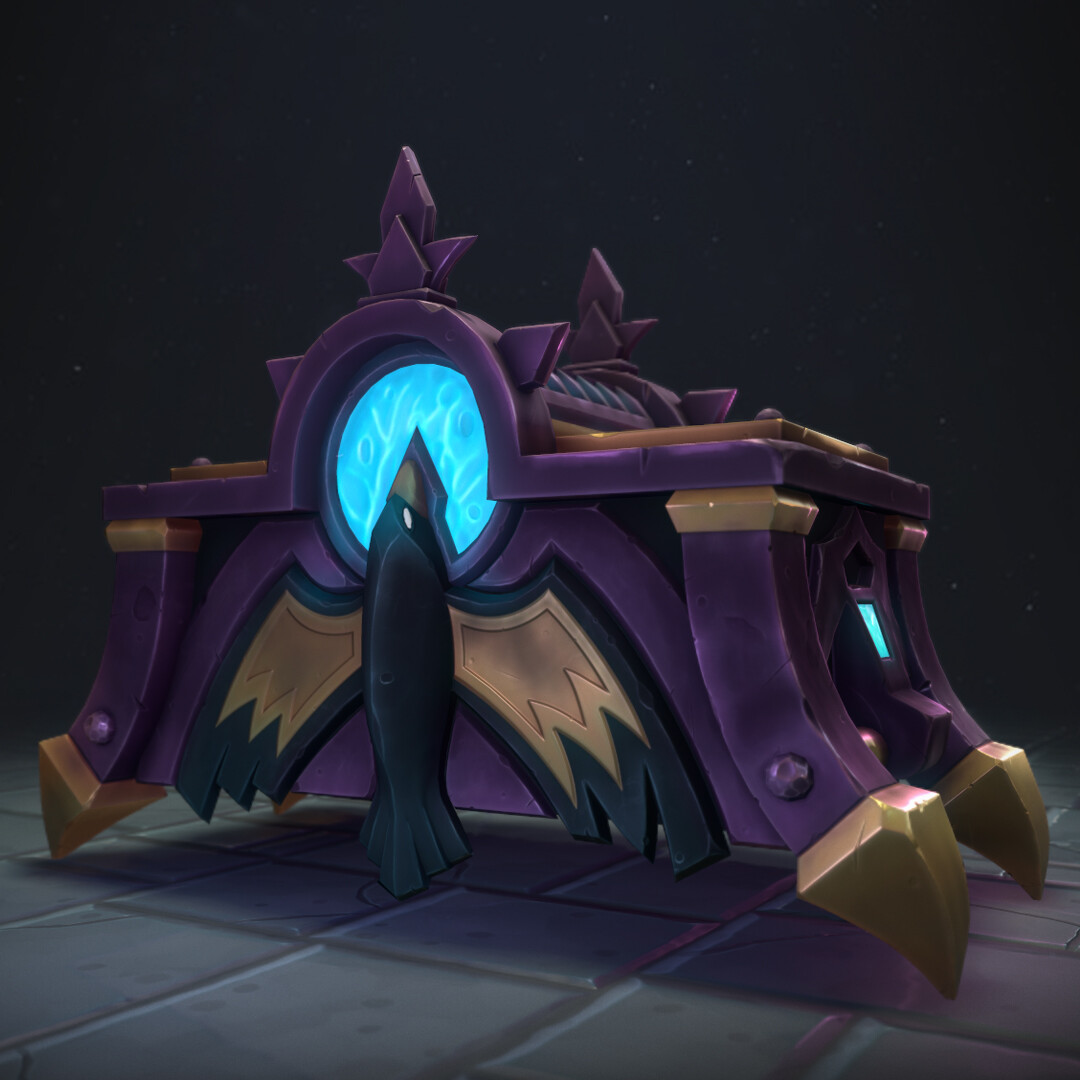 ArtStation - Chest of Poe - Stylized Prop