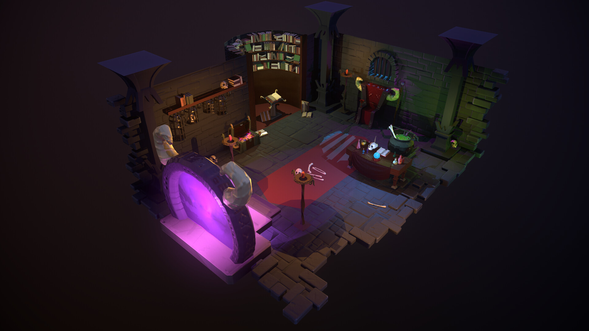 ArtStation - Magic Dungeon