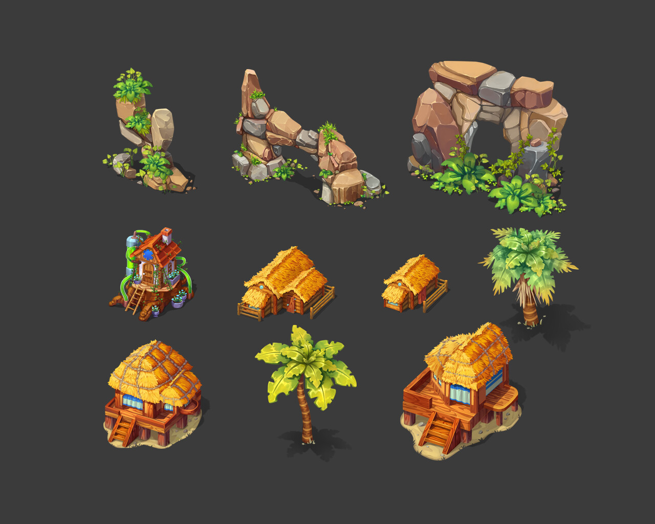 ArtStation - Game objects