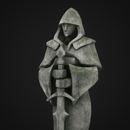 ArtStation - Stone statue