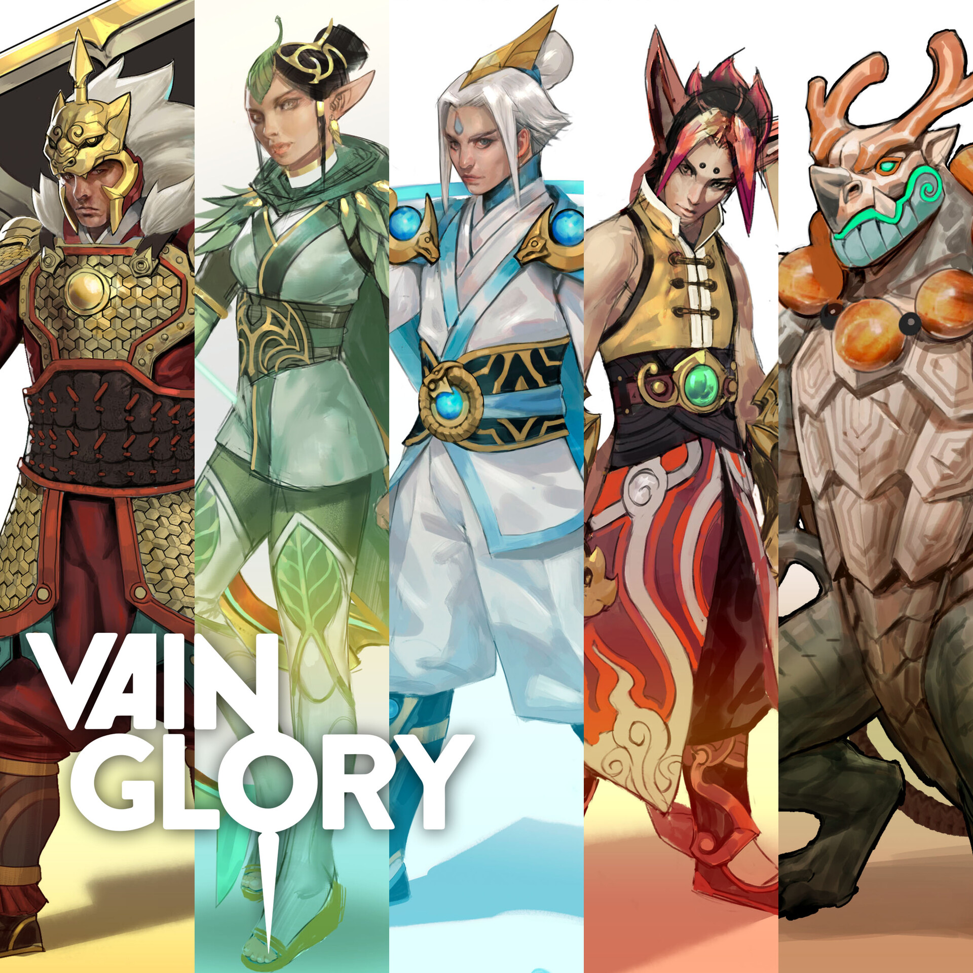 ArtStation - Wu Xing Skins - Vainglory