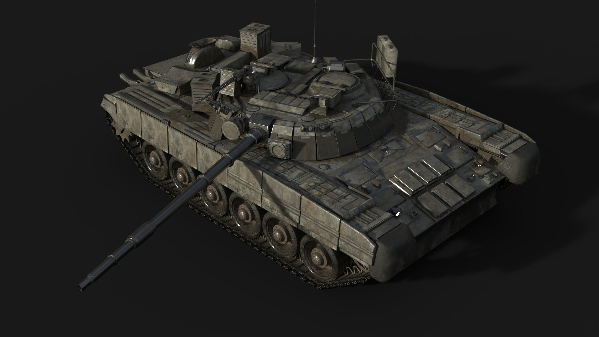 ArtStation - Tank 3d render
