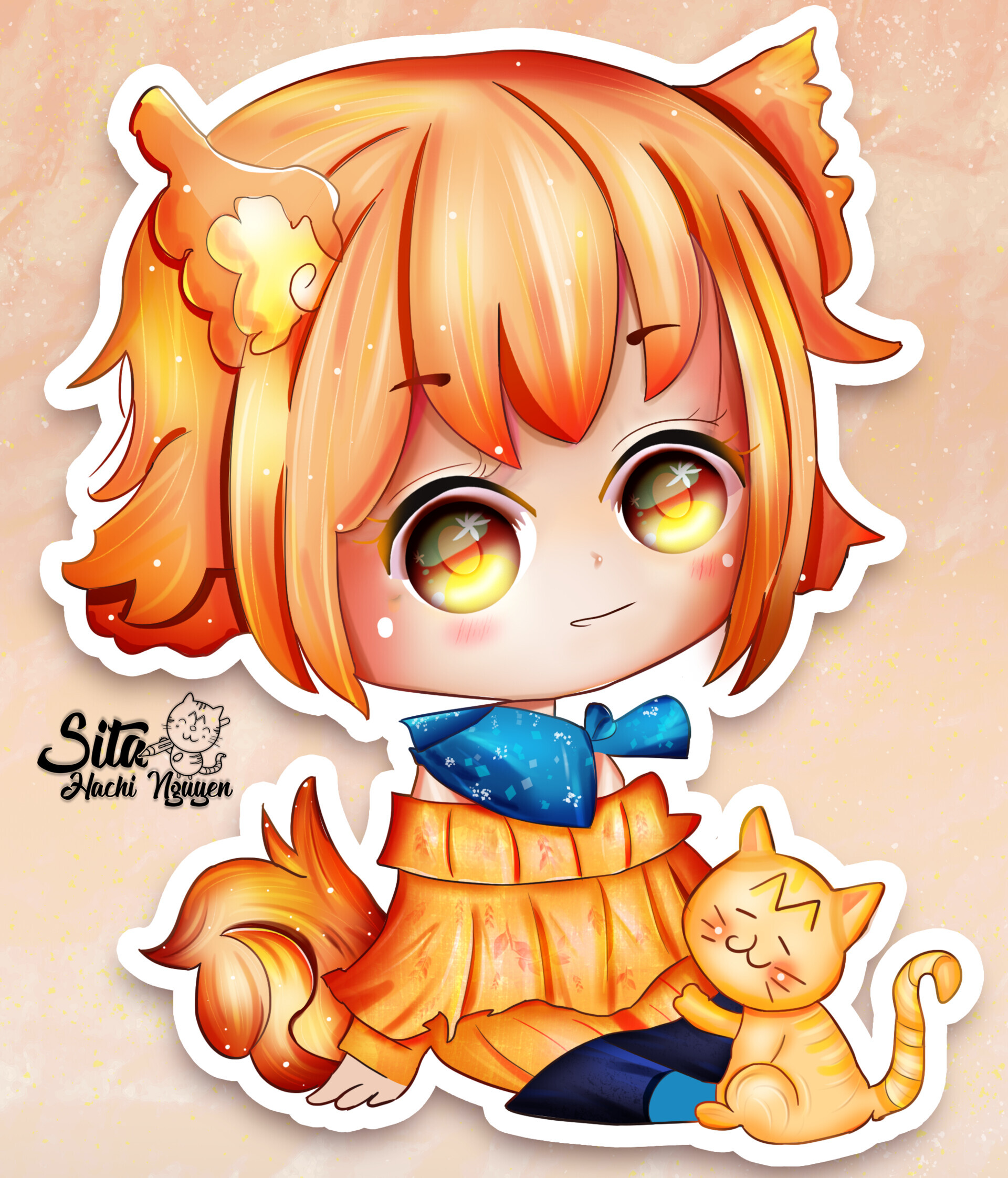 ArtStation - Fanart chibi style