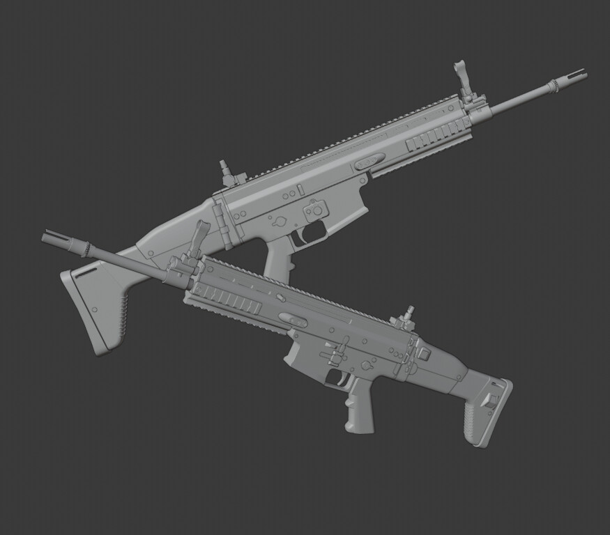 ArtStation - FN Scar L