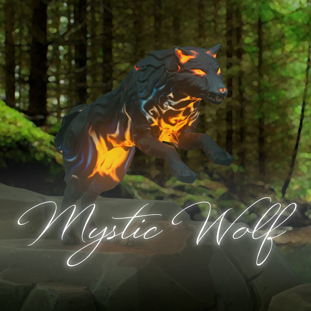ArtStation - Mystic Wolf