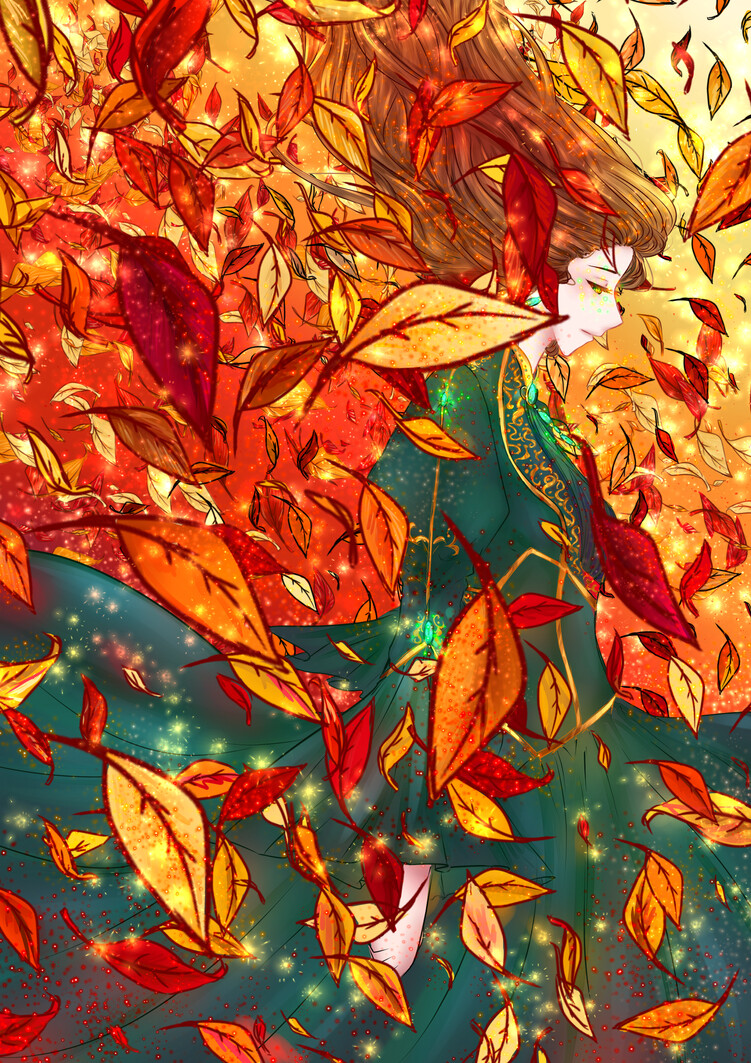 ArtStation - Autumn Queen?