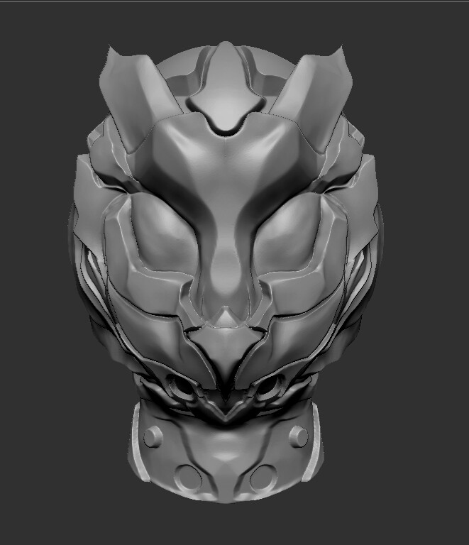 ArtStation - Owl Helmet