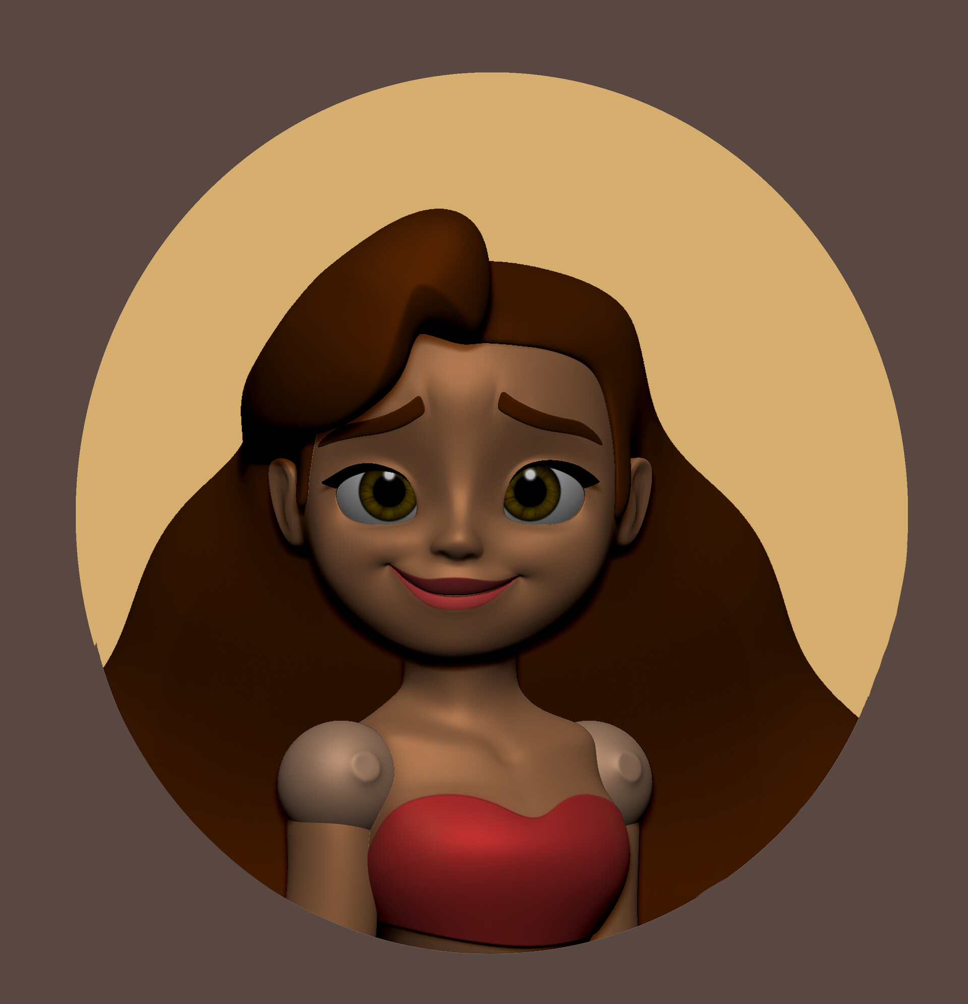 ArtStation - Tiki Time Model - Hina