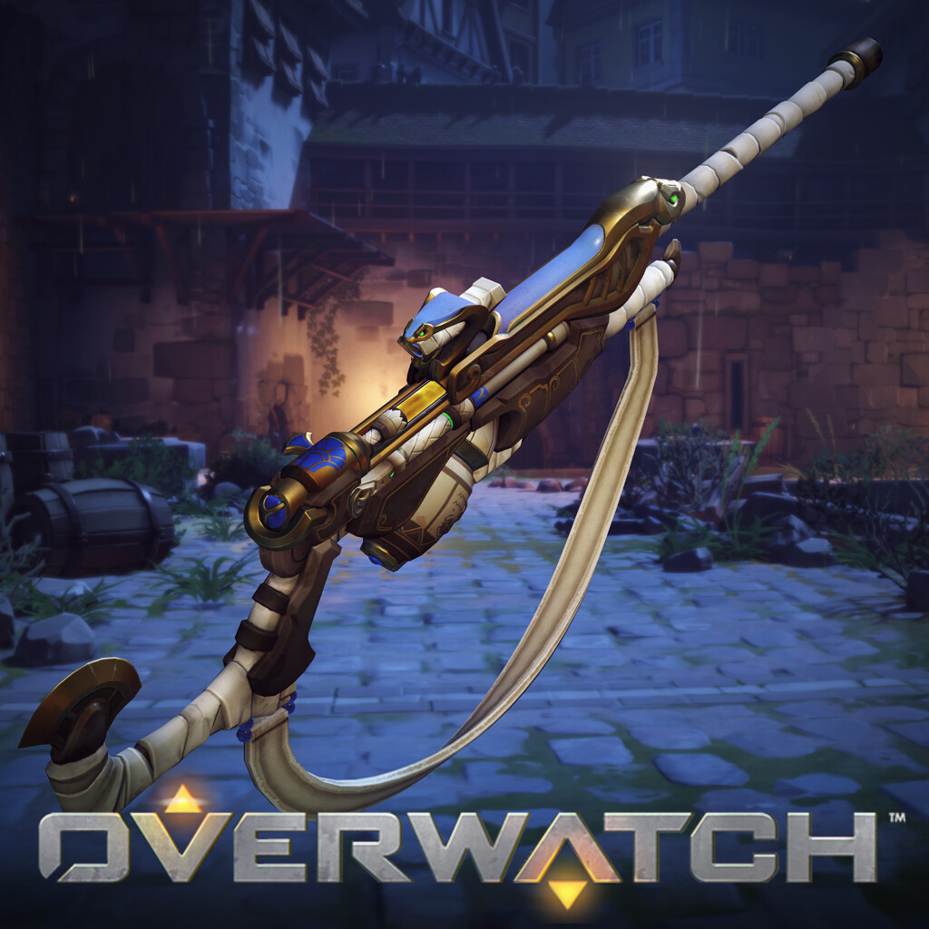 ArtStation - Overwatch Skin - Pharaoh Ana Weapon