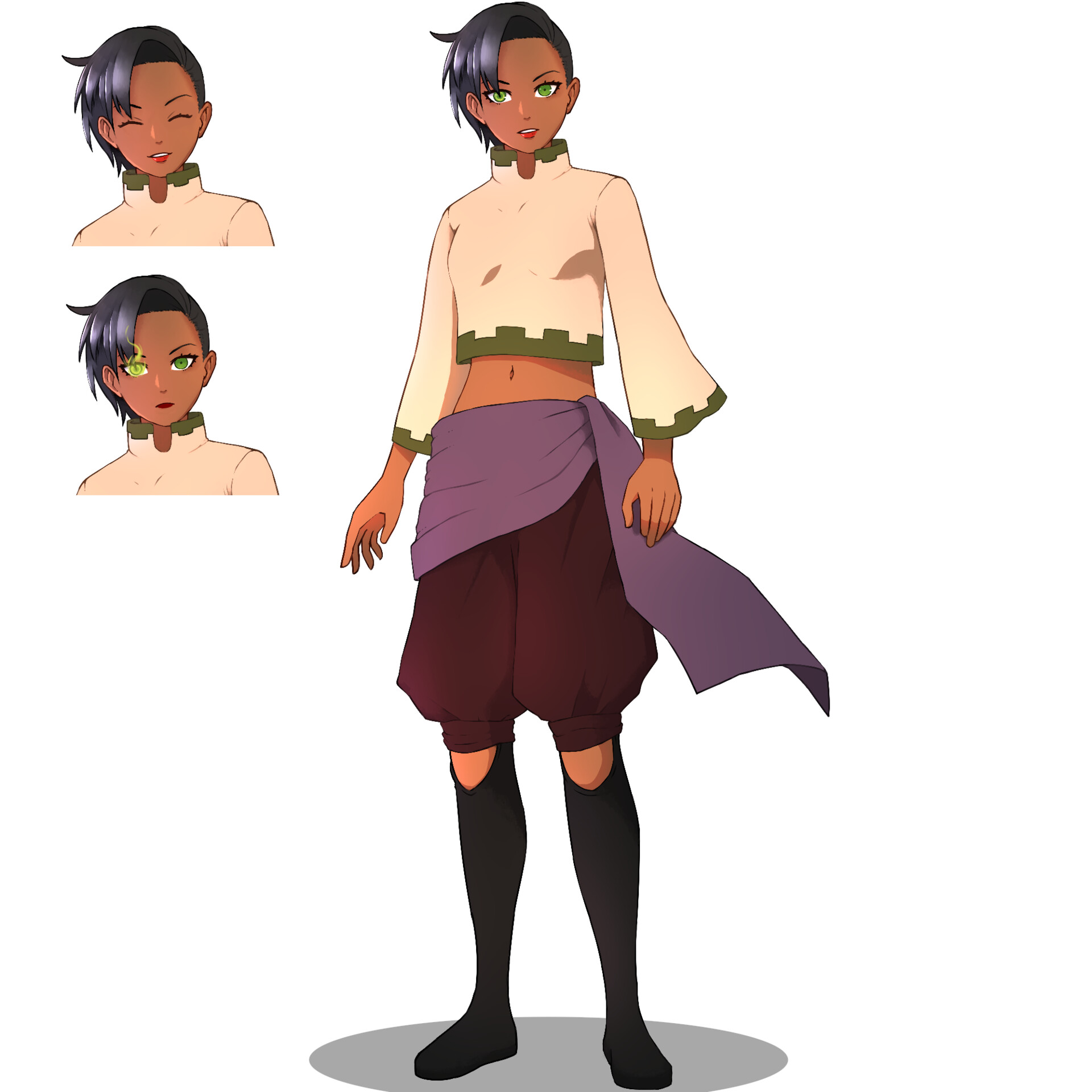 ArtStation - Tien the Cursed Child of the Eternal Sun*