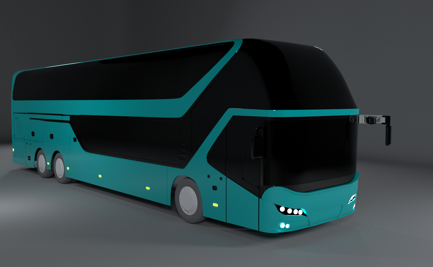 ArtStation - Neoplan Skyliner Bus