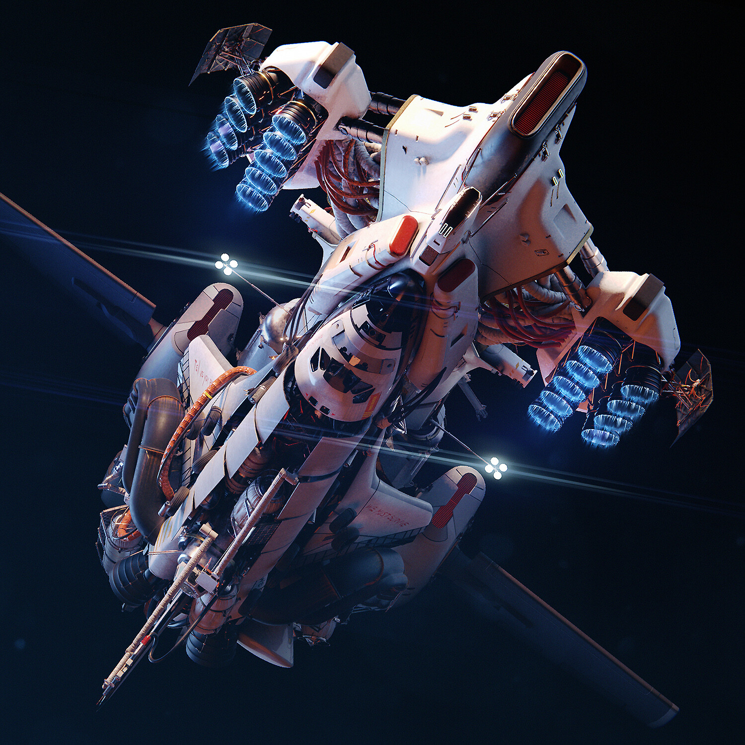 ArtStation - Space (Punk) Ship