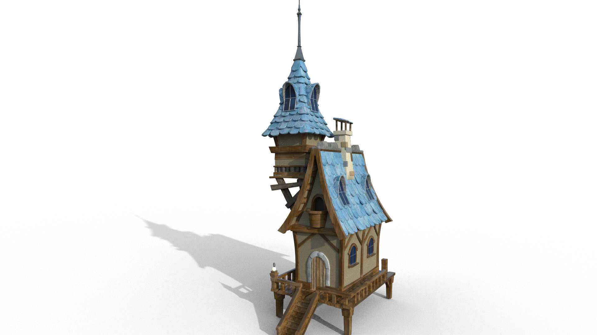 ArtStation - Cartoon house