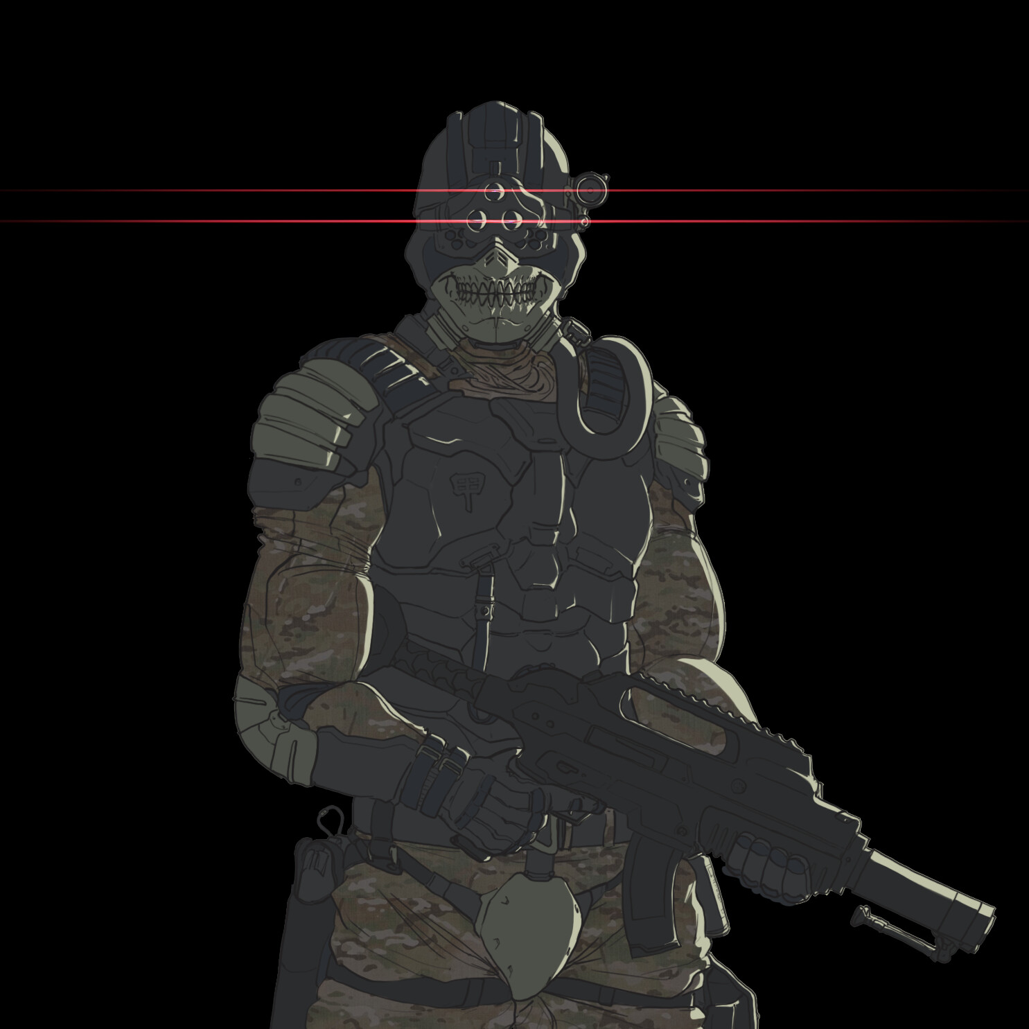 ArtStation - Zombie Spec-Ops