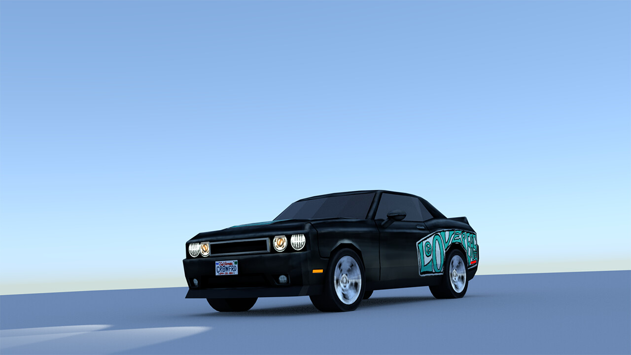 ArtStation - "Cate" The Art Car