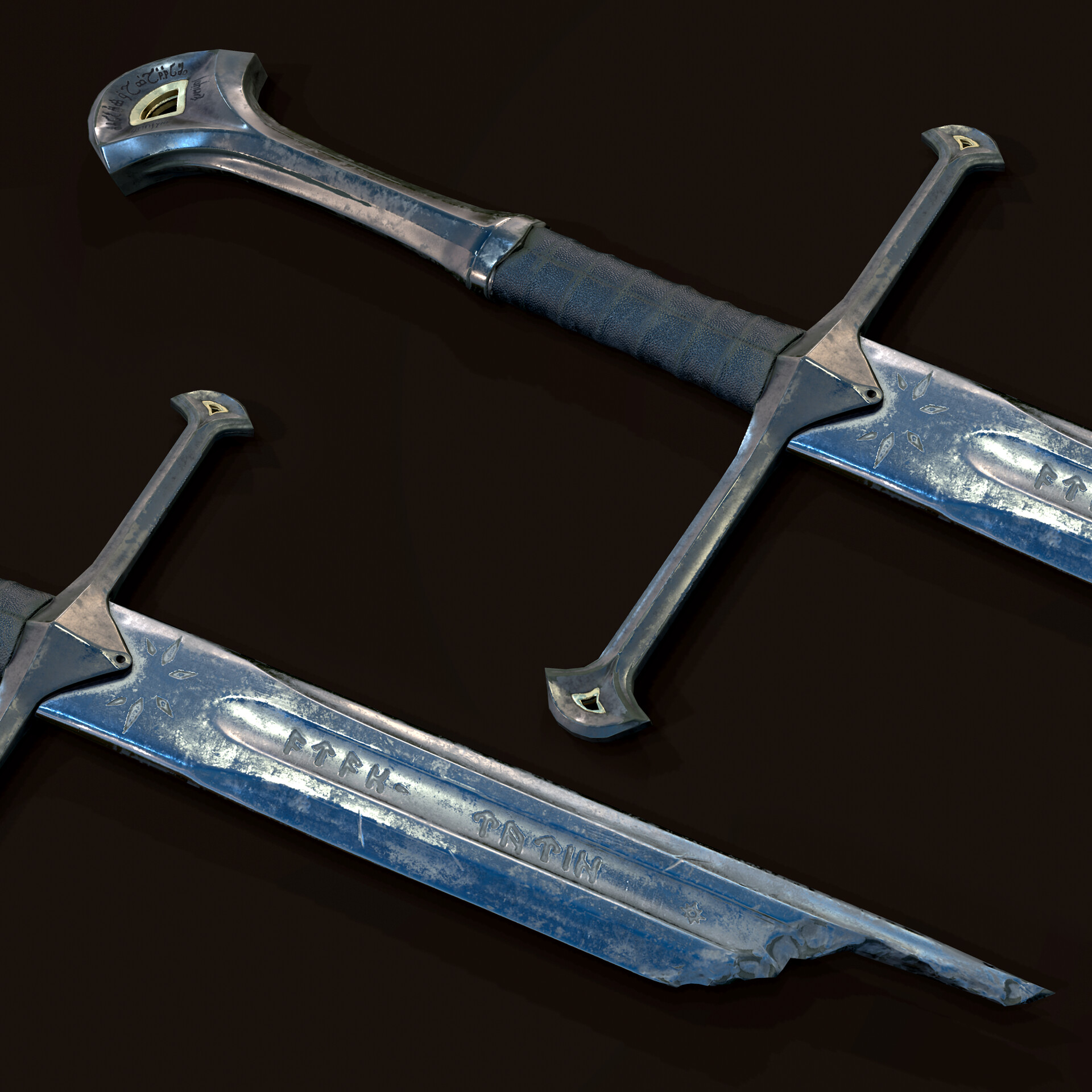 ArtStation - Aragorn's Sword Andúril