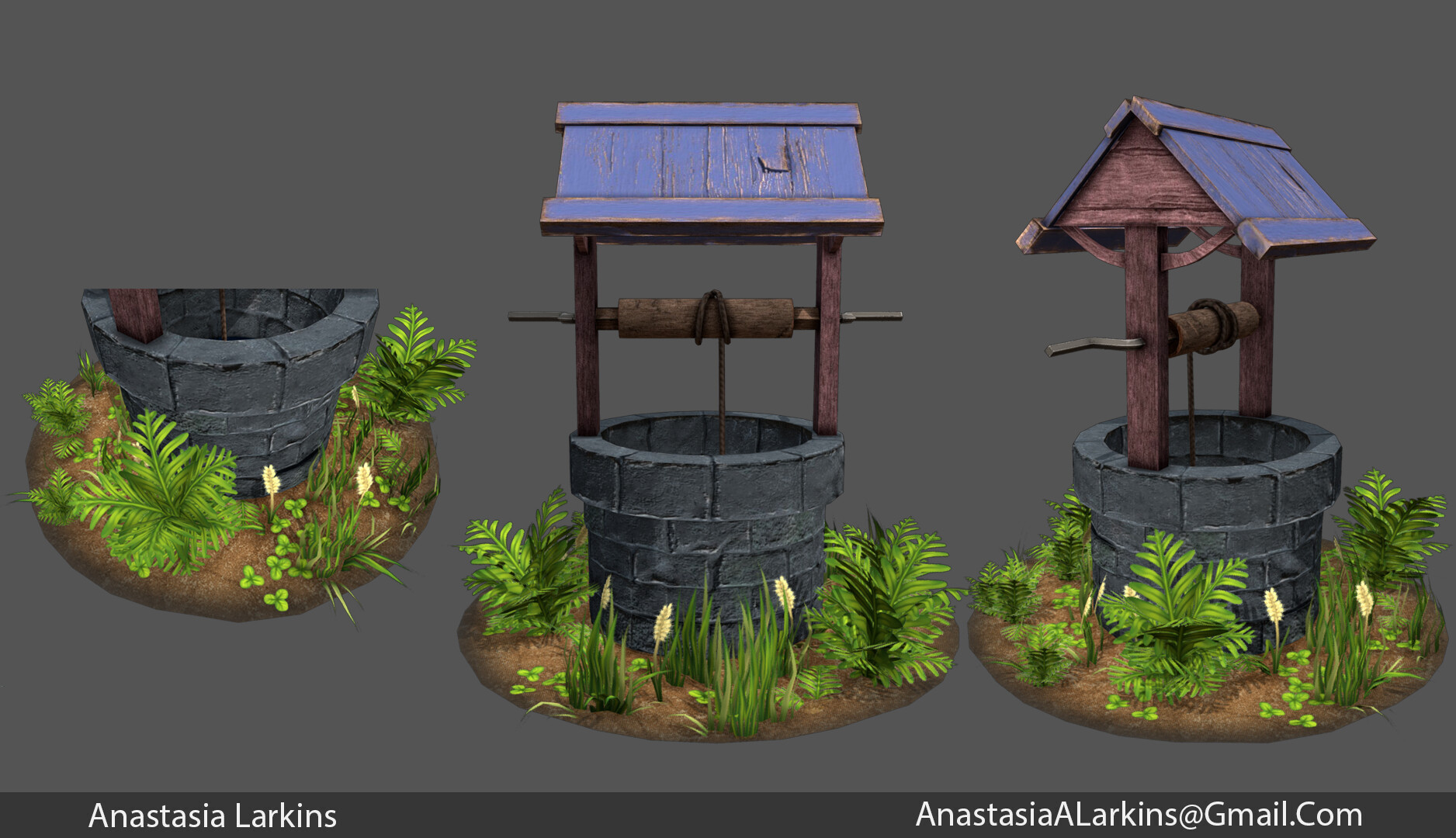 ArtStation - Stone Well BreakDown
