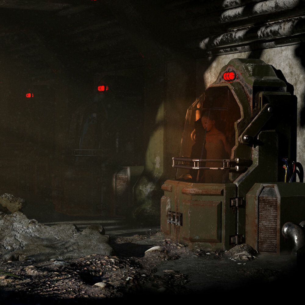 ArtStation - Dawn in Stasis