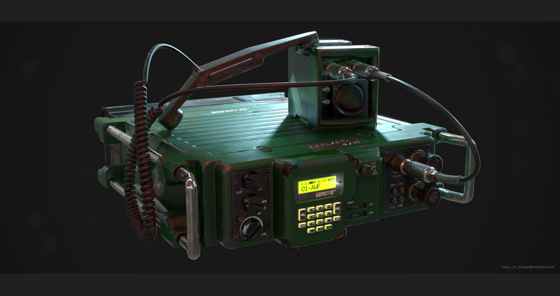 ArtStation - Military radio