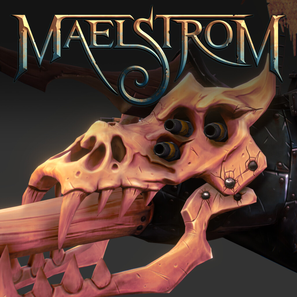 ArtStation - Maelstrom - Ships, Creatures, and Props