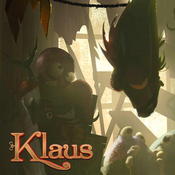 ArtStation - Klaus "Alva´s fish market" - Layout & Background