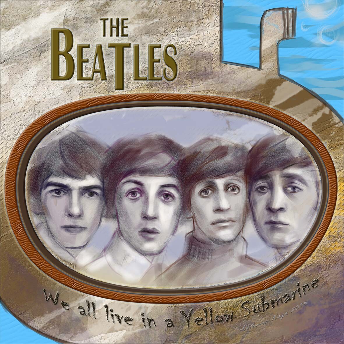 ArtStation - The Beatles / Portraits / Poster