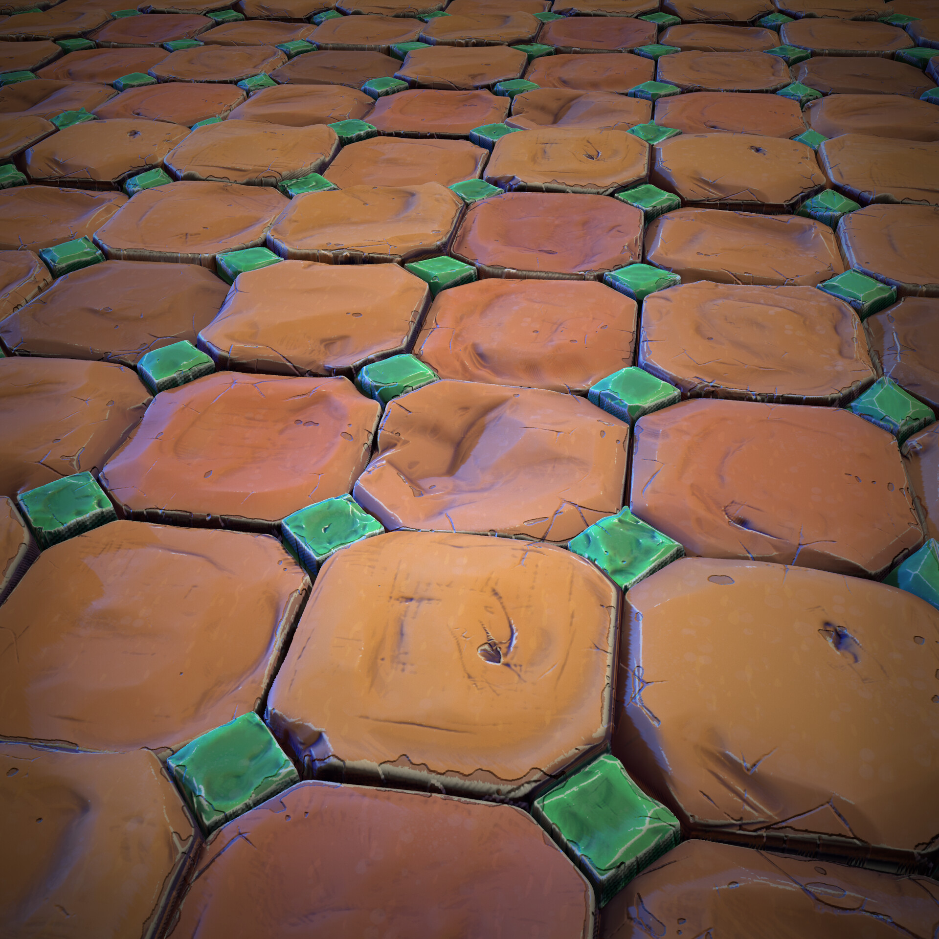 ArtStation - Stylized Tiles