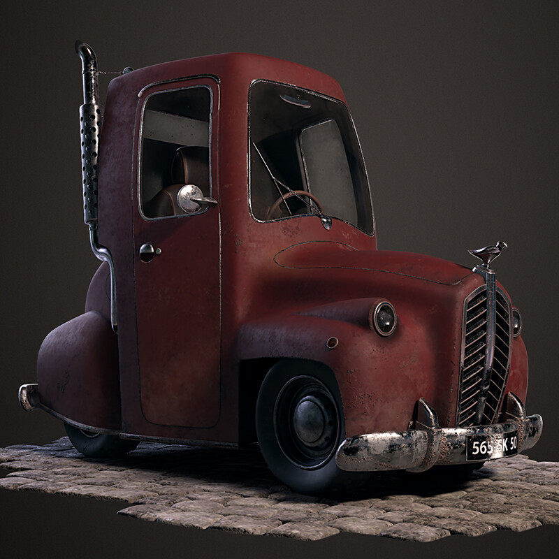 ArtStation - Stylized Vehicle