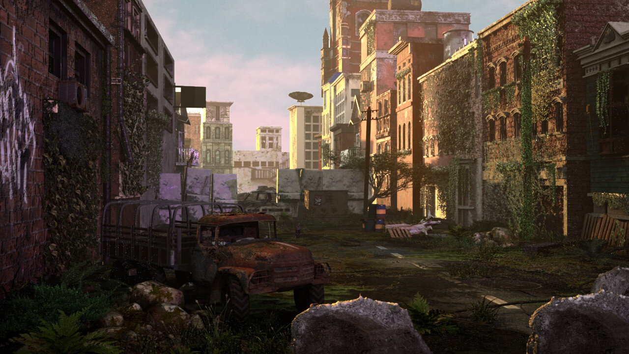 ArtStation - Post apocalyptic environment