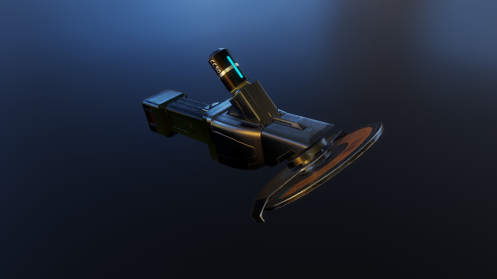 ArtStation - Sci-Fi Disc Grinder