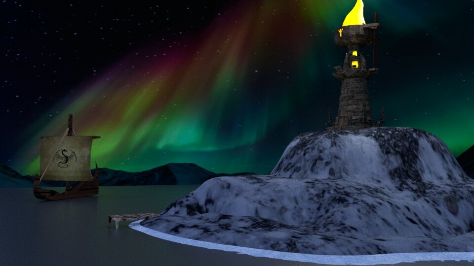 ArtStation - Lighthouse Concept Art and Model