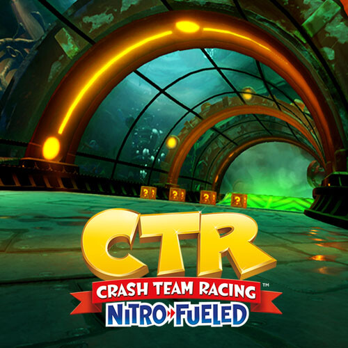 ArtStation - Crash Team Racing: Nitro Fueled - Deep Sea Driving