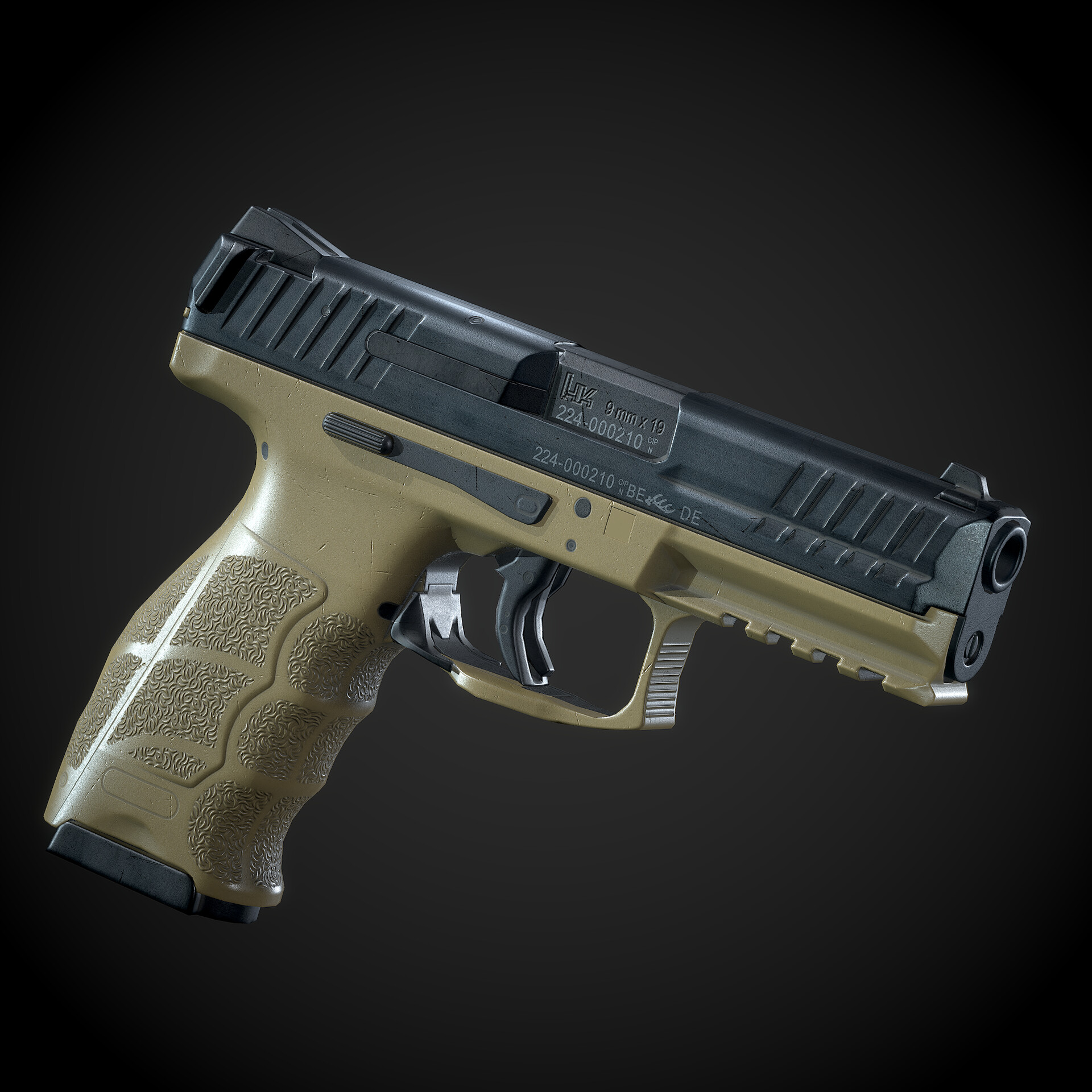 ArtStation - HK VP9 texture work