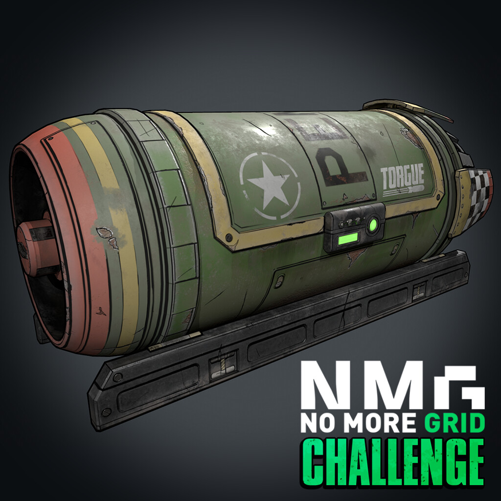 ArtStation - NMG CHALLENGE - BORDERLANDS TORGUE CHEST