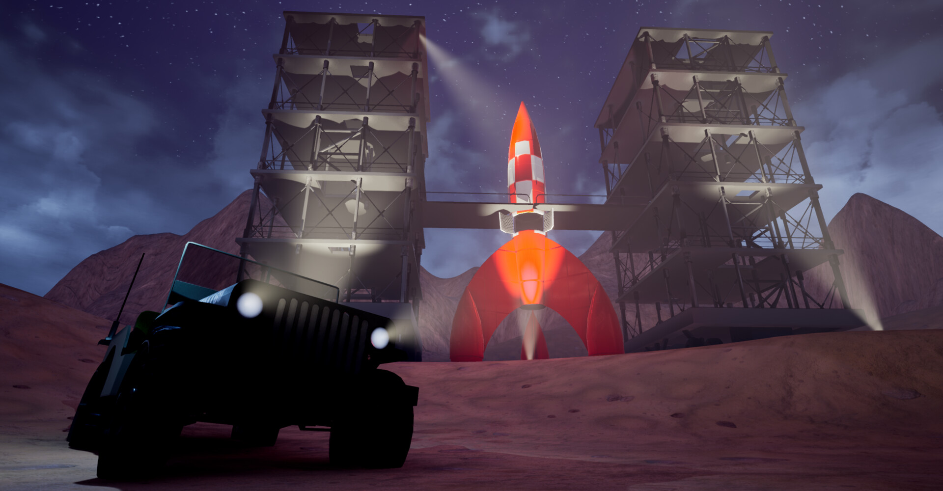 ArtStation - TinTin Scene