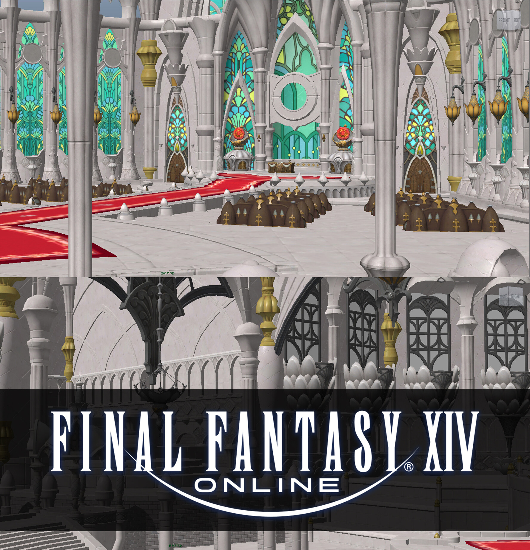 ArtStation - Church basic on Final Fantasy XIV