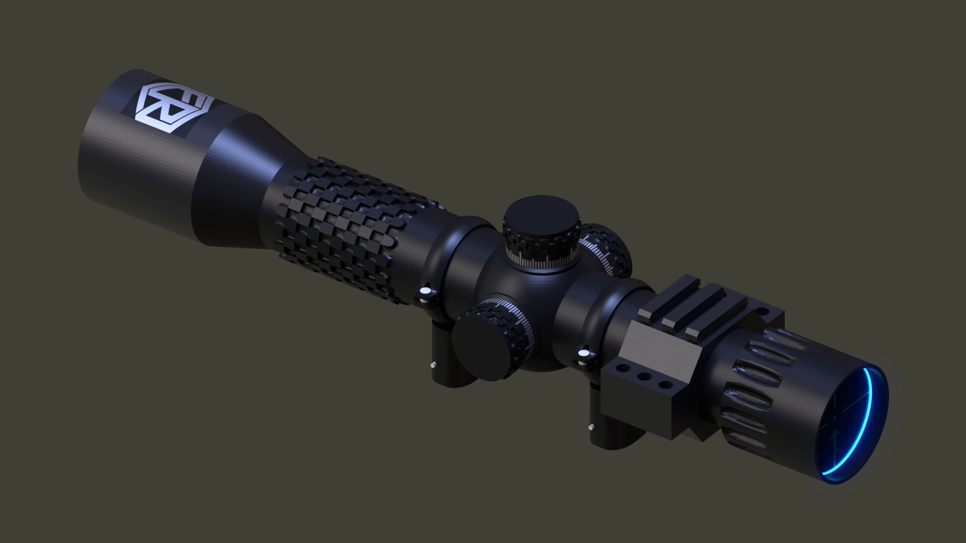 ArtStation - Rifle Scope