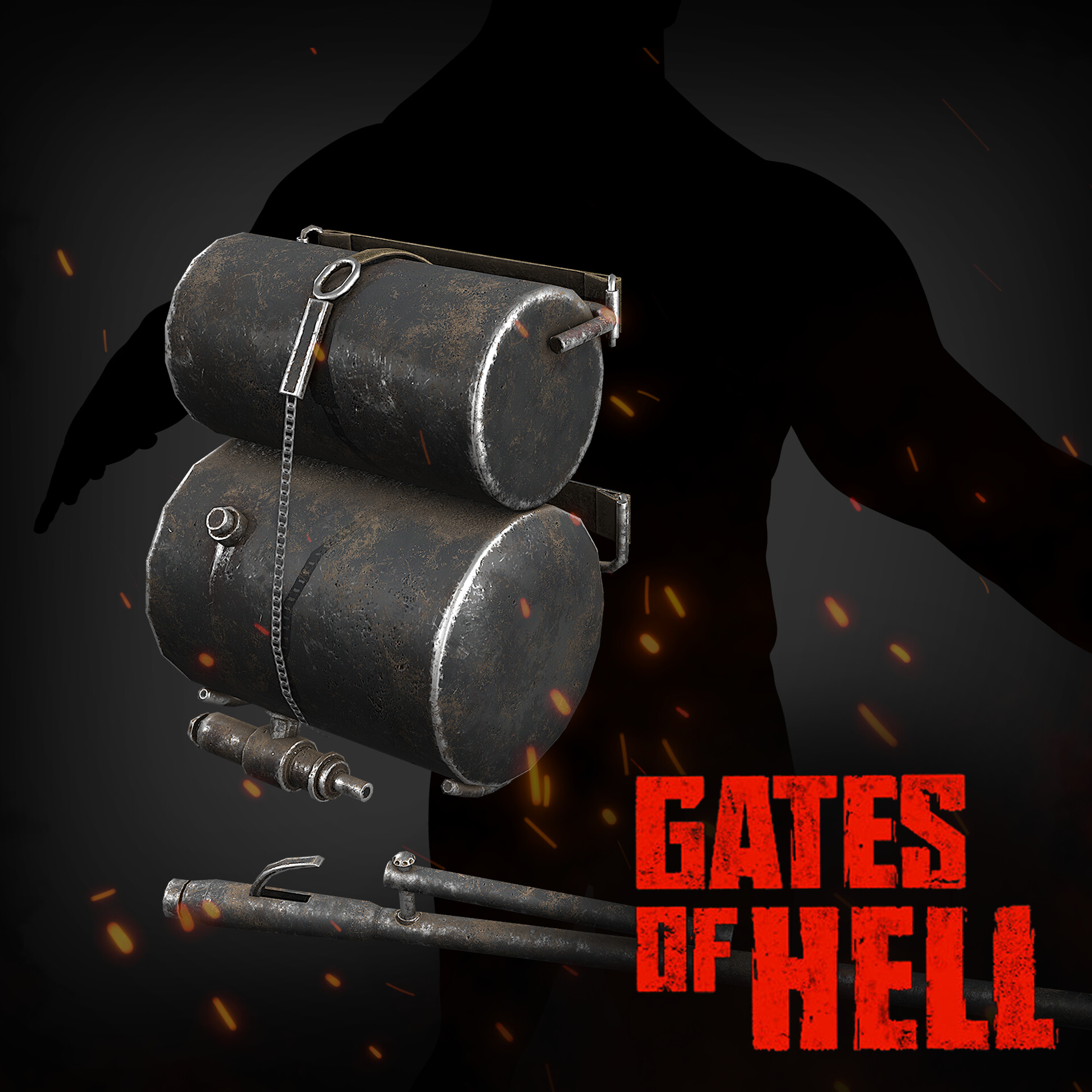 ArtStation - Flammenwerfer 41 - RTS Game small arm asset