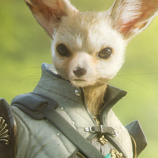 ArtStation - Fennec Fox
