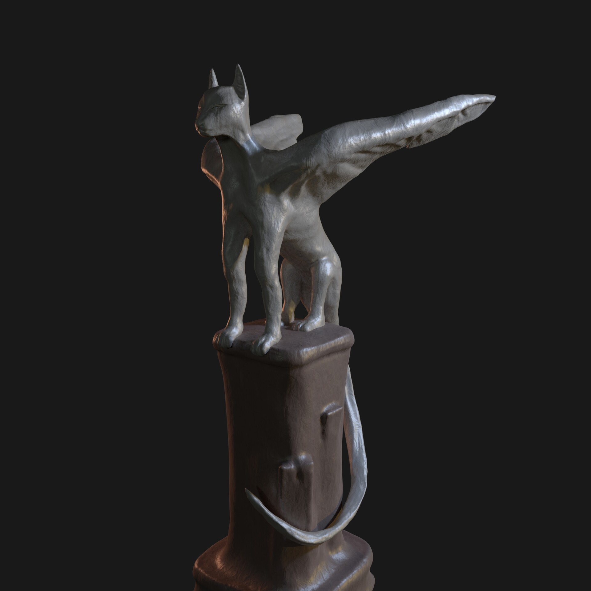 ArtStation - Creature Statue