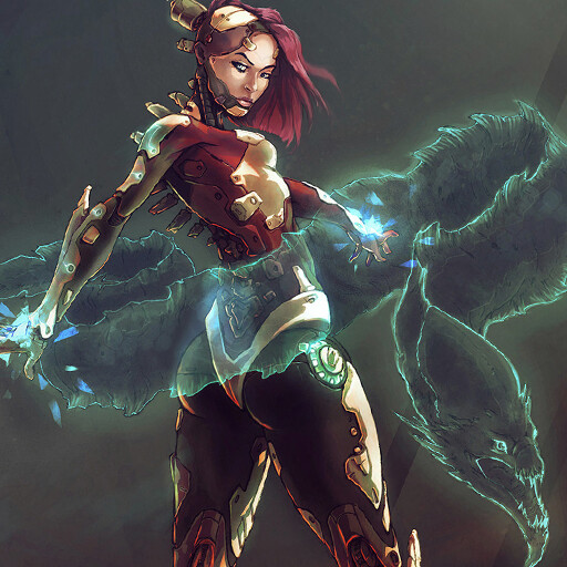 ArtStation - "Electric Eel" Collab with Ben Lewis