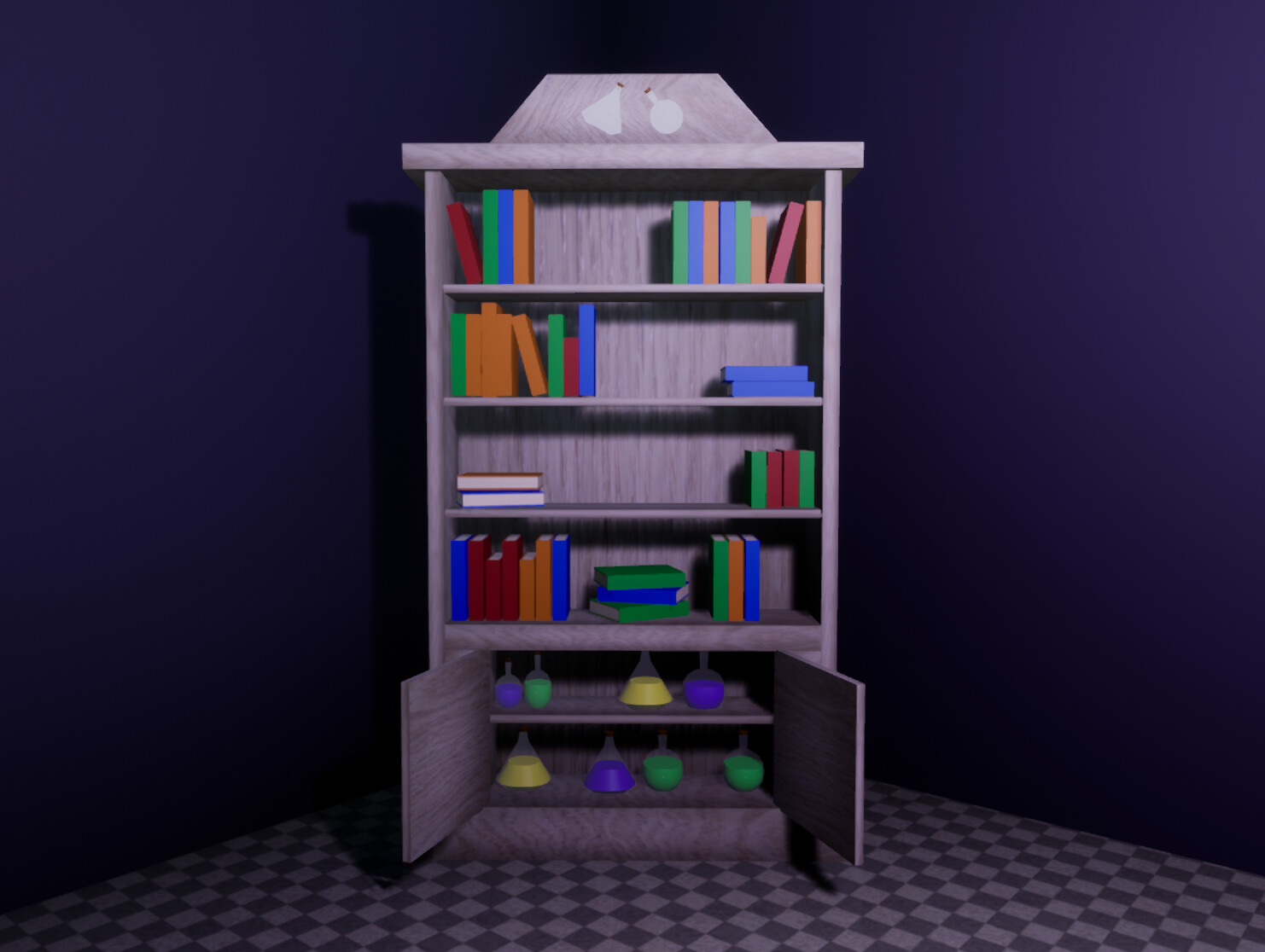 ArtStation - Science lab storage unit