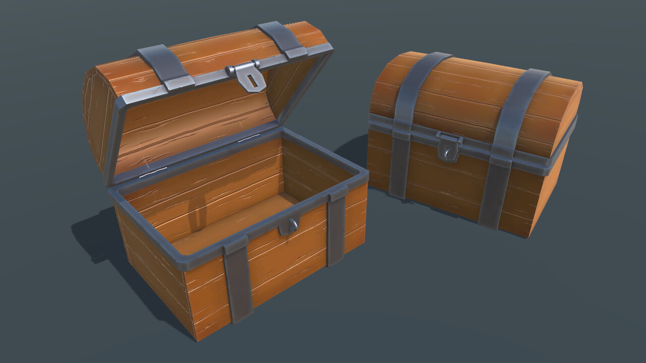 ArtStation - Boxes Barrels Chests