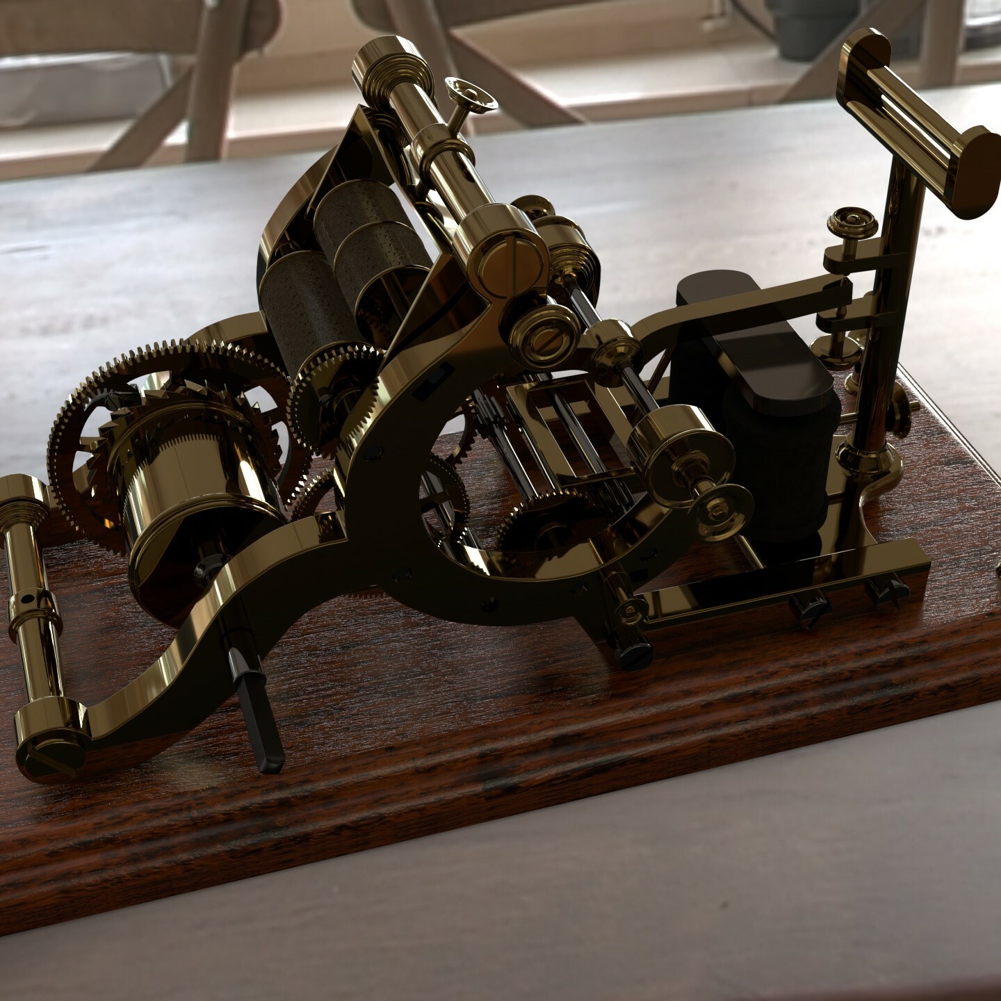 ArtStation - Automatic Telegraph Reciever patented by Samuel F. B ...