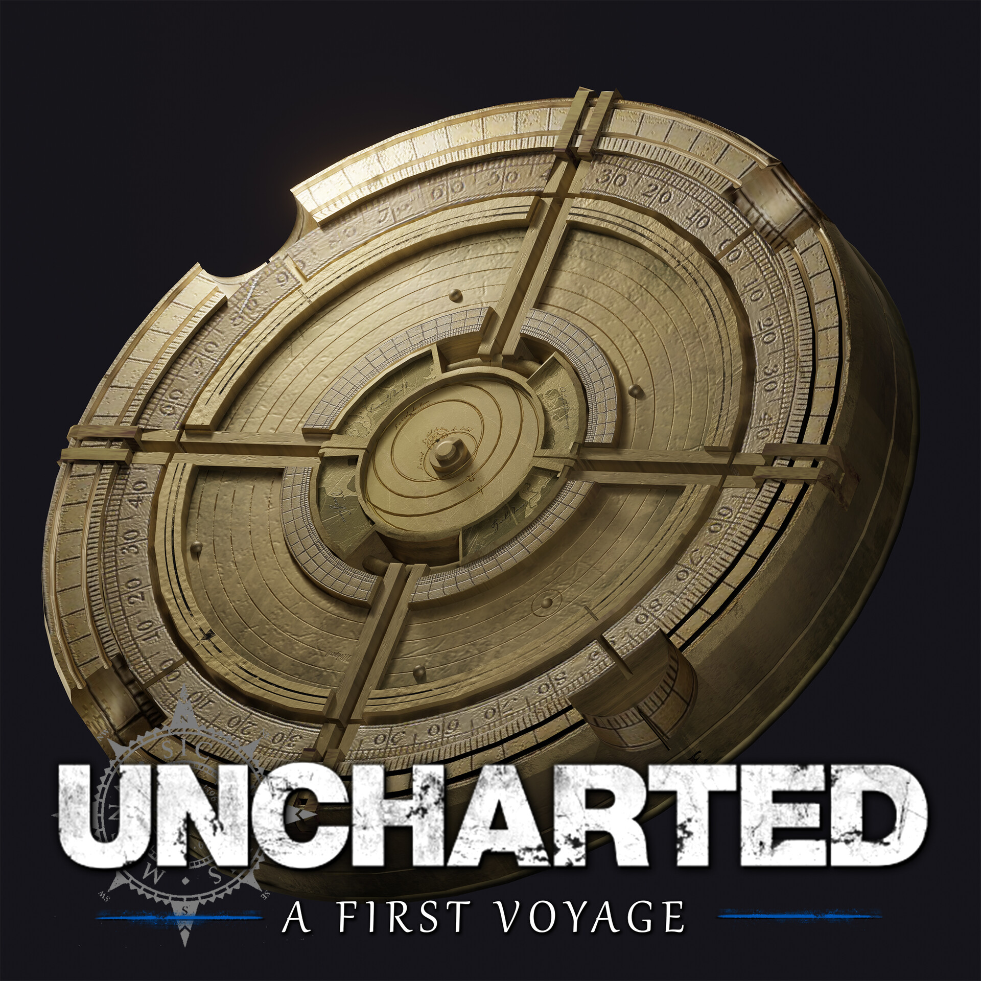 ArtStation - Uncharted: A First Voyage - Compass Puzzle