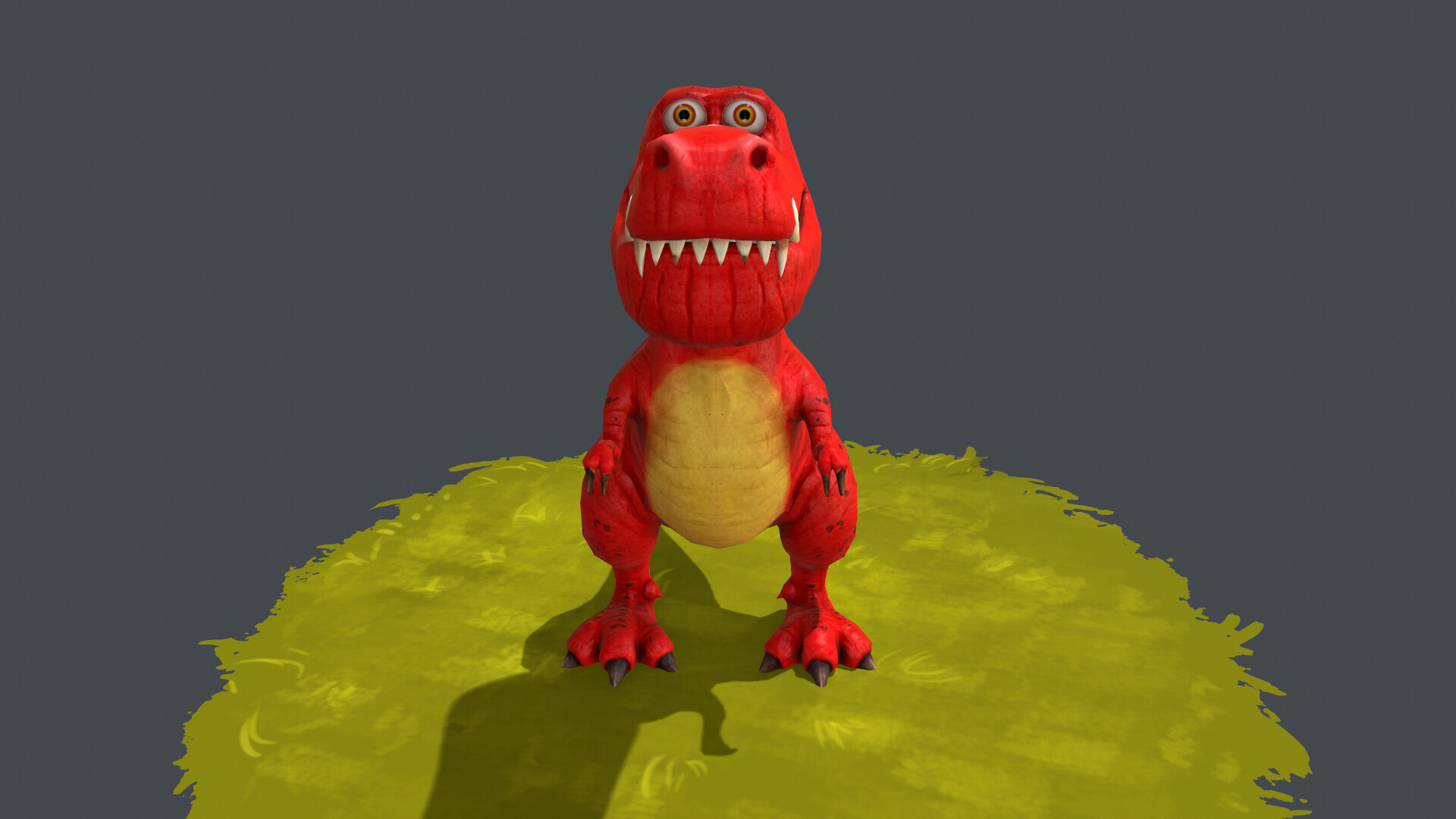 ArtStation - Dinosaur_stylized